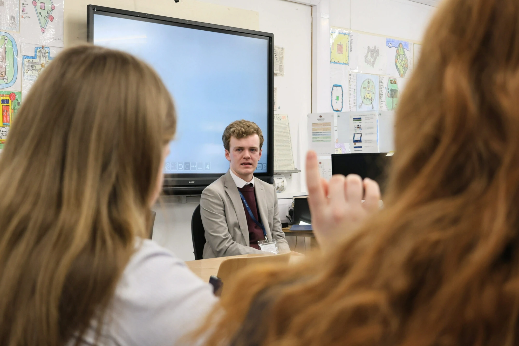 Sam Carling MP Returns to Barney - Barnard Castle School